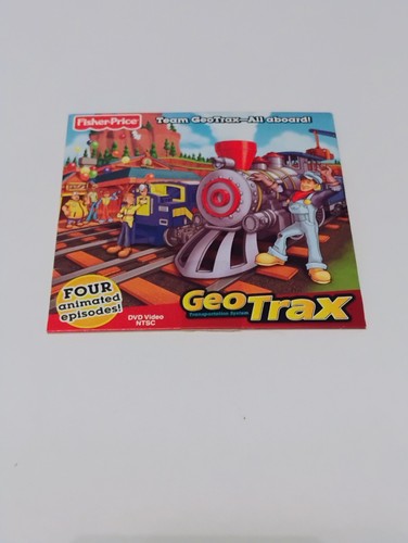 Fisher-Price Team GeoTrax-All Aboard - 4 Animated Episodes 2009 DVD | eBay