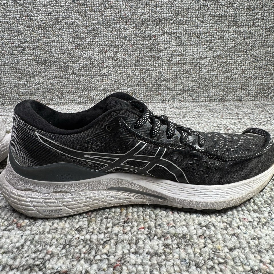 ASICS Gel Kayano 28 Black Running Walking Shoes 1012B048 Women’s Size 6 ...