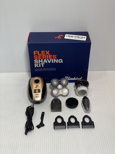 The FlexSeries Electric Head Hair Shaver Freebird Rechargeable Shaving ...