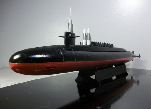 Built 1/350 US NAVY OHIO CLASS SUBMARINE SSBN 728 USS FLORIDA | eBay