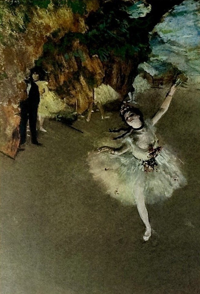Edgar Degas The Star (L'Étoile) Print Framed (1878) Impressionist ...