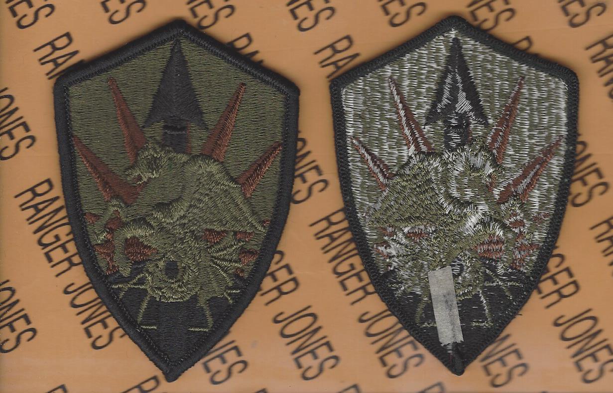 US Army Transportation Command TRANSCOM OD Green & Black BDU uniform ...