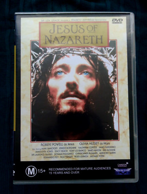 Jesus Of Nazareth Franco Zeffirelli Robert Powell 2 Disc DVD R-ALL VERY ...