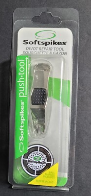 Softspikes Divot Repair Push Tool Ball Marker Included Golfers Gift NIP ...