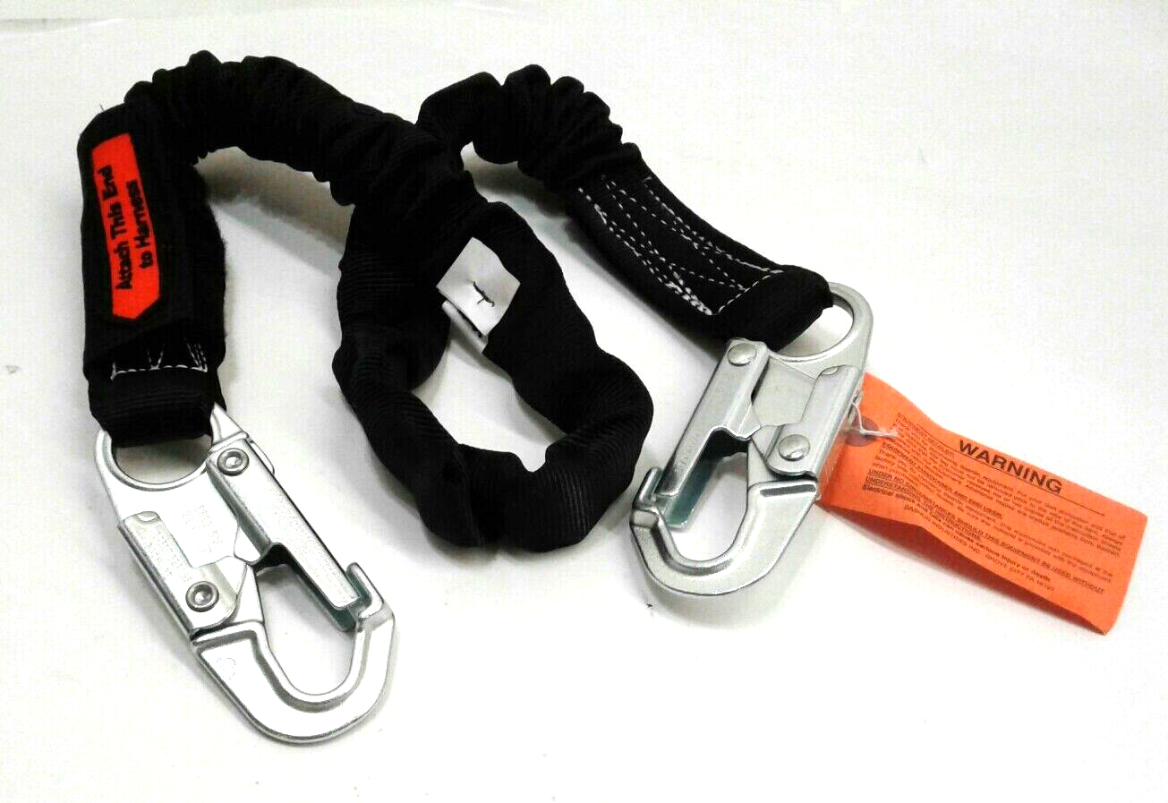 Bashlin Industries 2804-4HL 4' Large Fall Arrest Lanyard Qty 1 | eBay