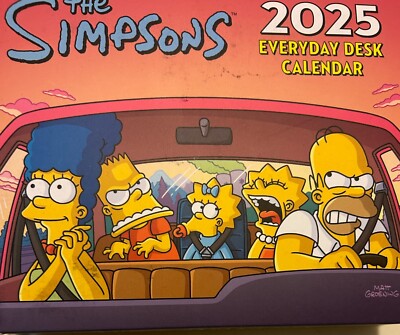 Danilo Promotions, Simpsons 2025 Desk Calendar | eBay