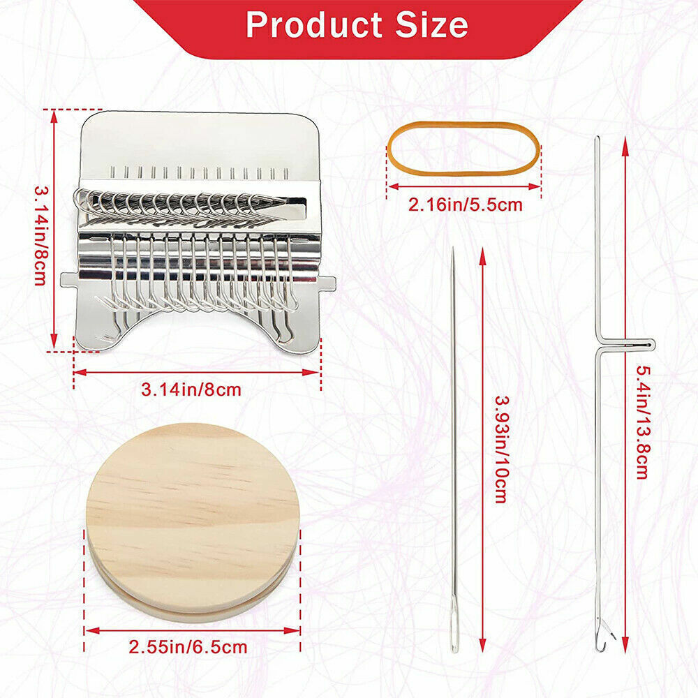 Chunky Yarn Loom KALNUR Small Loom-Speedweve Type Weave Tool, Quickly ...