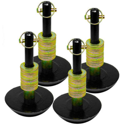 (4) Snow Plow Skid Shoes for Western 49067 Plow Feet Foot Snowplow ...