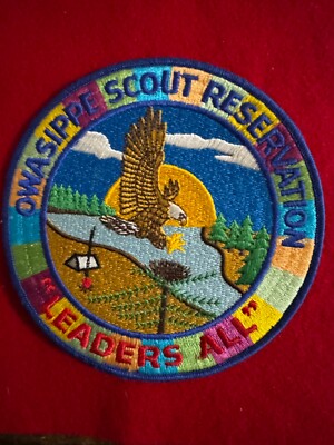 Boy Scout Owasippe OA Leaders All Back Patch | eBay