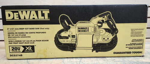 DeWalt DCS374B 20V 5" MAX Deep Cut Band Saw, Bare Tool - OPEN BOX, NEW ...