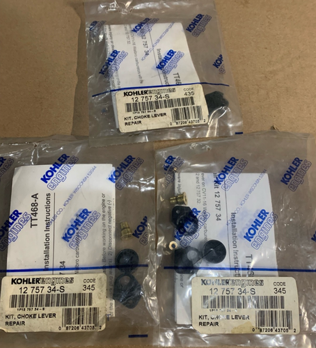 (3) 12 757 34-S CHOKE LEVER KITS KOHLER | eBay