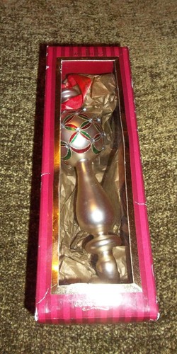 Waterford Holiday Heirlooms Wedge Spire Ornament Vintage Hand-Blown ...