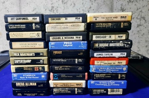 Lot Of 30 Rock (Steely Dan, CCR, Etc.)- 8 Track Tapes- Tested | eBay