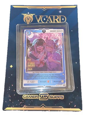 Gamer Supps VCard Vtuber Awards 2024 Promo Card 001 - Womp Snack - FULL ...