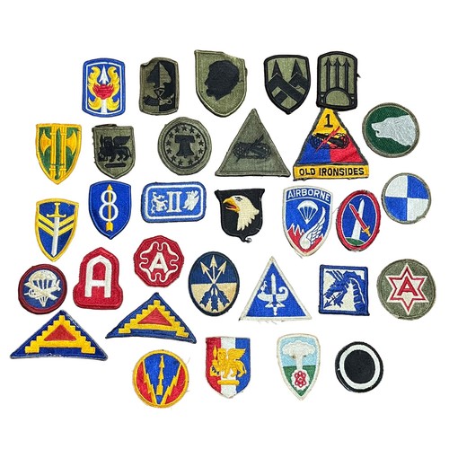 Patch Lot 31 WWII-Post Vietnam War Patches Ghost Army, Infantry ...