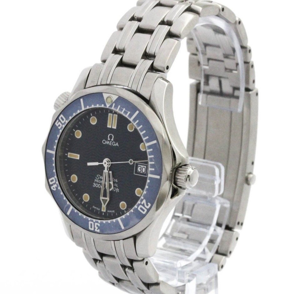 OMEGA Seamaster Professional 300M Steel Mid Size Watch 2561.80 Polished ...