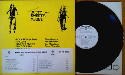 DUSTY AND SWEETS McGEE - WHITE LBL PROMO LP + TIMING STRIP - VARIOUS ...