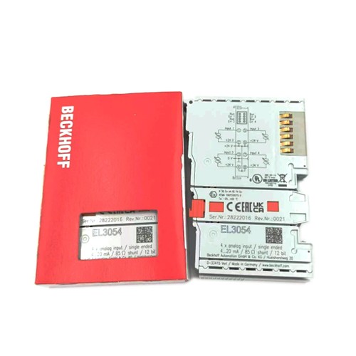 NEW BECKHOFF EL3054 Analog Input Terminal Processes | eBay