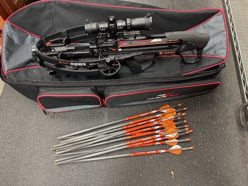 Ravin R26X Crossbow Kit 400FPS SILENT COCKER W/ SCOPE BOLTS & SOFT CASE ...