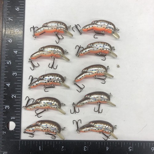 10 Tenney Tiny Crawfish Crawdad Small River Tenny Bass Baits Lures ...
