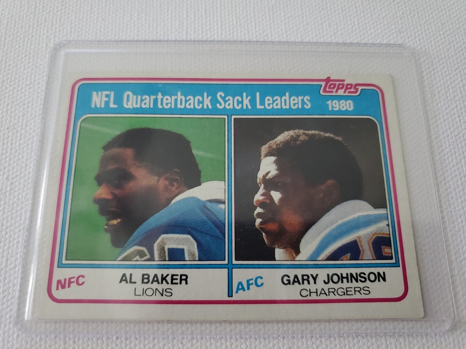 NFL Quarterback Sack Leaders Topps Football card 1980 #3 | eBay