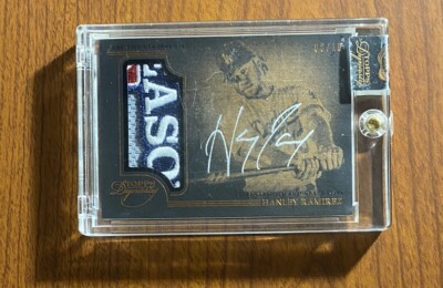 2014 Topps Dynasty Hanley Ramirez Patch Auto /10 Rare Postseason Patch ...