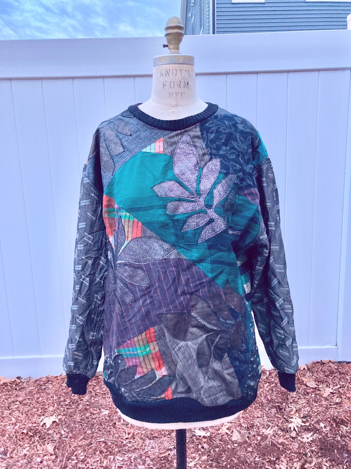 KOOS COUTURE Van Den AKKER Vintage 1980's Sweater - Gem