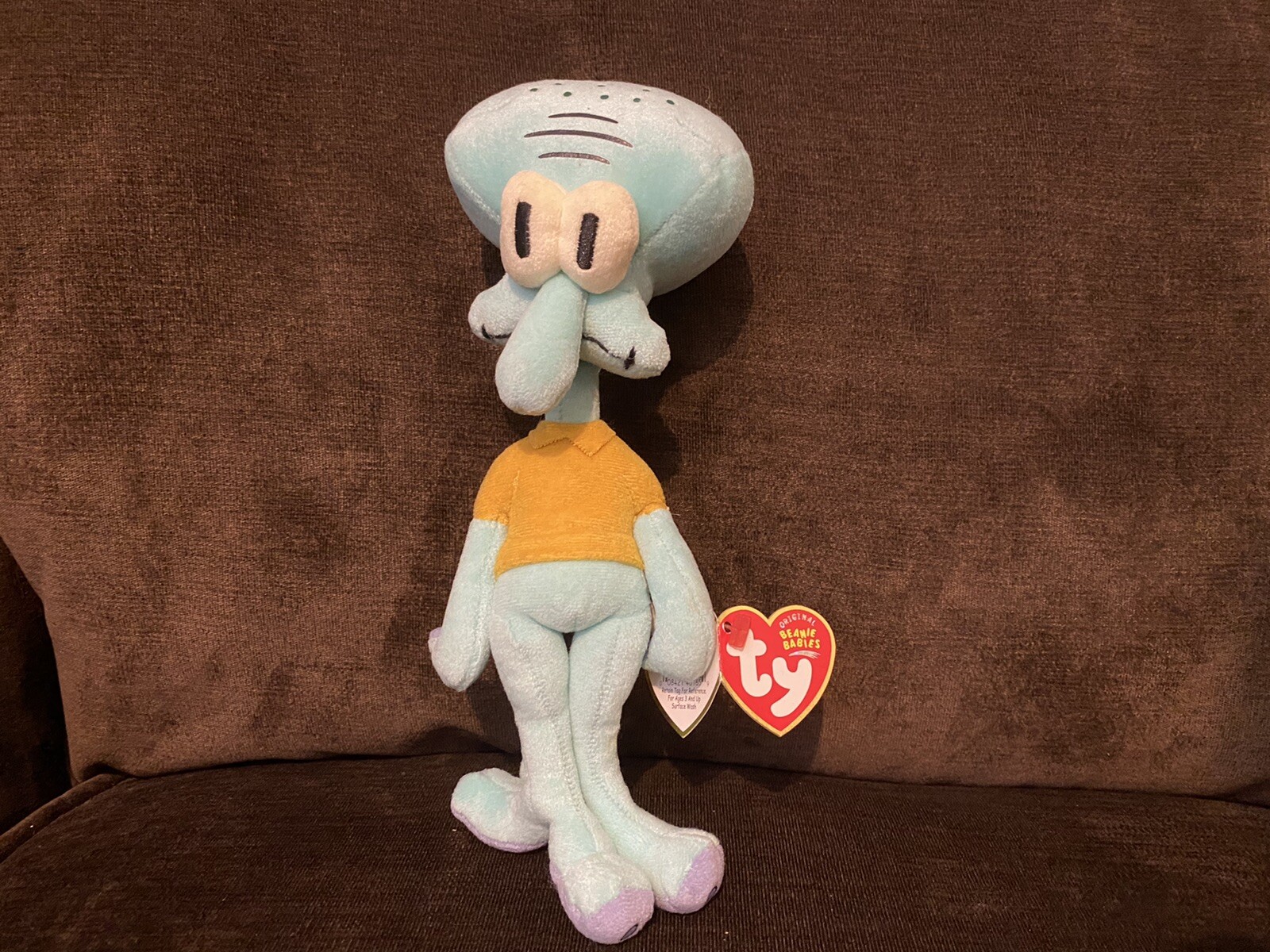 Squidward Tentacles 2004 TY BEANIE BABIES 8421401659| eBay