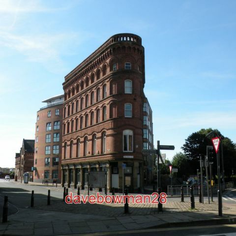 PHOTO LEEDS BRIDGE HOUSE HUNSLET ROAD SHOPS AND OFFICE BLOCK FLAT-IRON ...