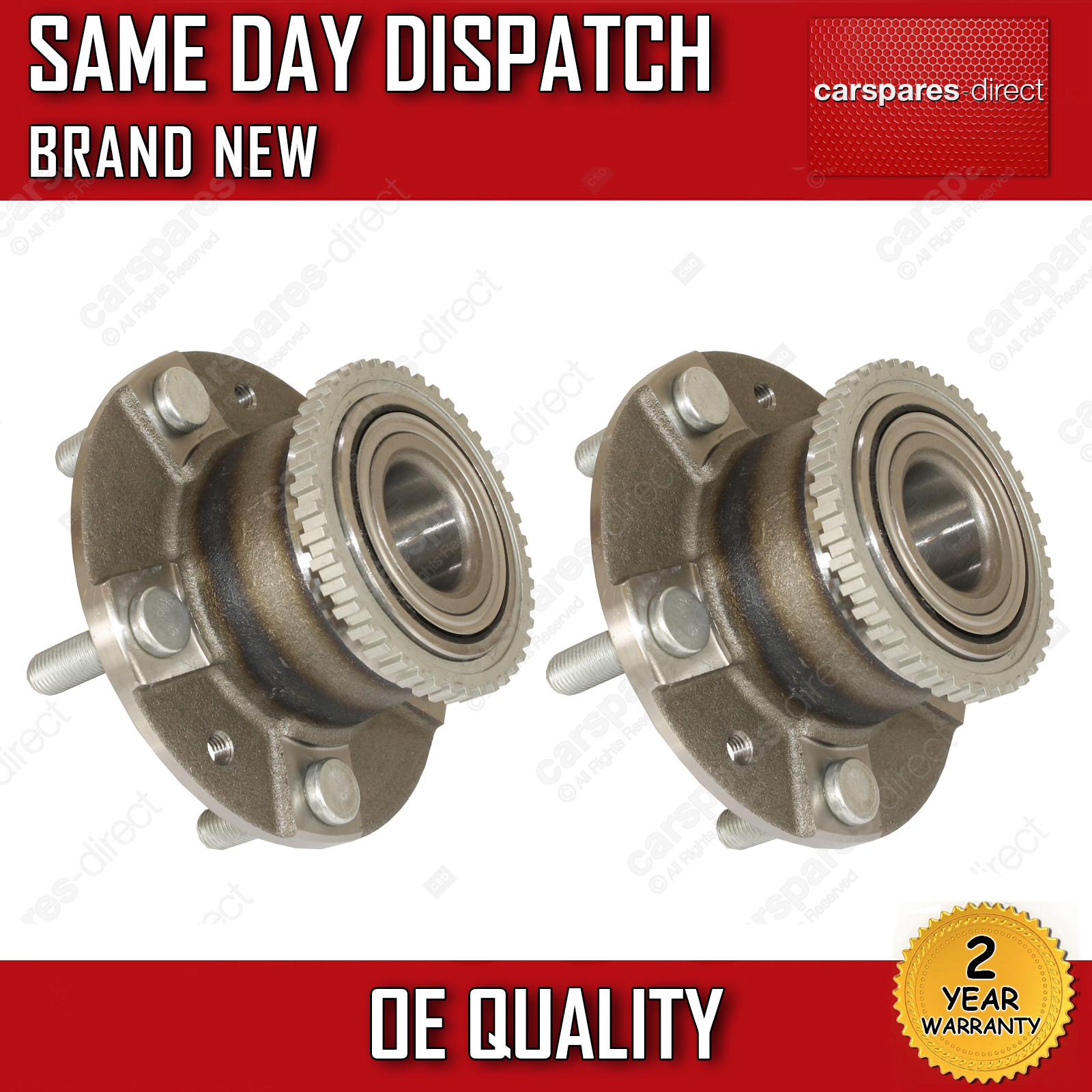 WHEEL BEARING KIT MAZDA 626, RX7, MX-6, XEDOS 6, XEDOS 9 1981-2002 2X ...