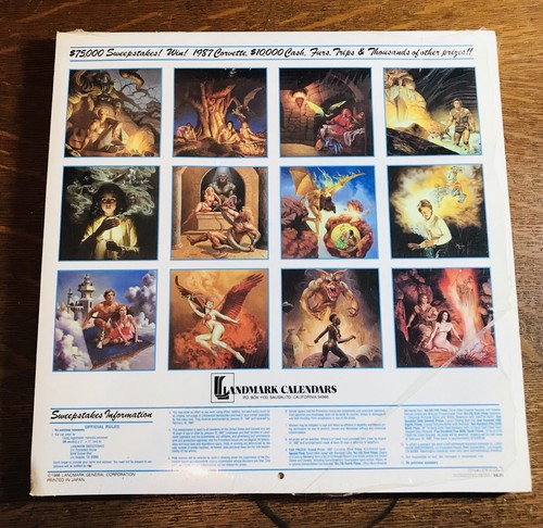 Vintage Rowena Calendar 1987 - 1989 Three 3 Calendar Lot Sealed | eBay