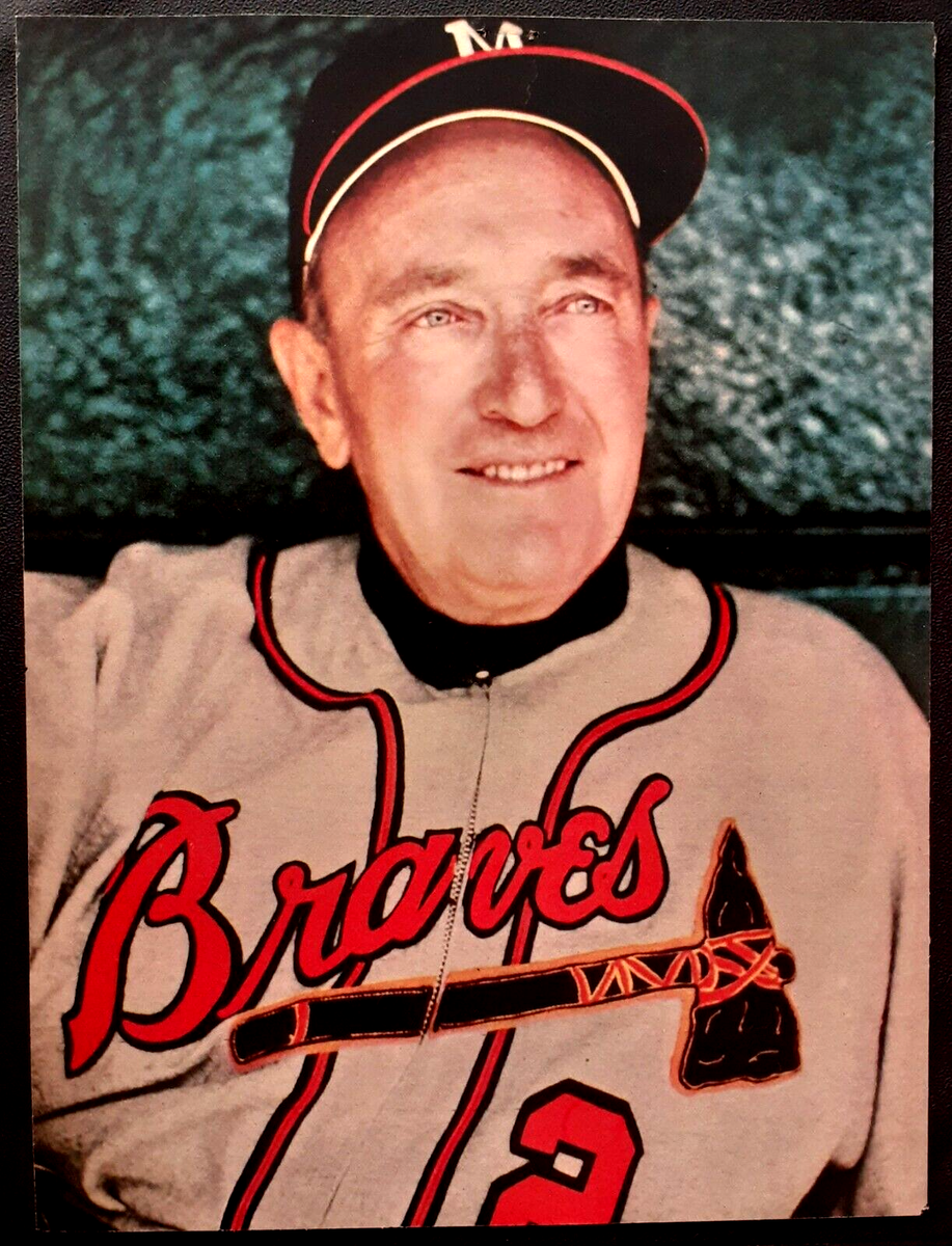 Fred Haney Press Photo Milwaukee Braves Manager Fred Haney In Locker