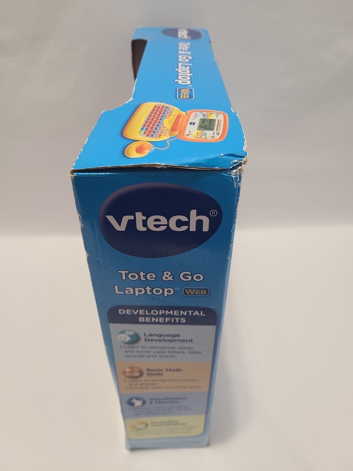 2011 Vtech Tote & Go Laptop Web Orange & Yellow Corded Mouse - NEW | eBay