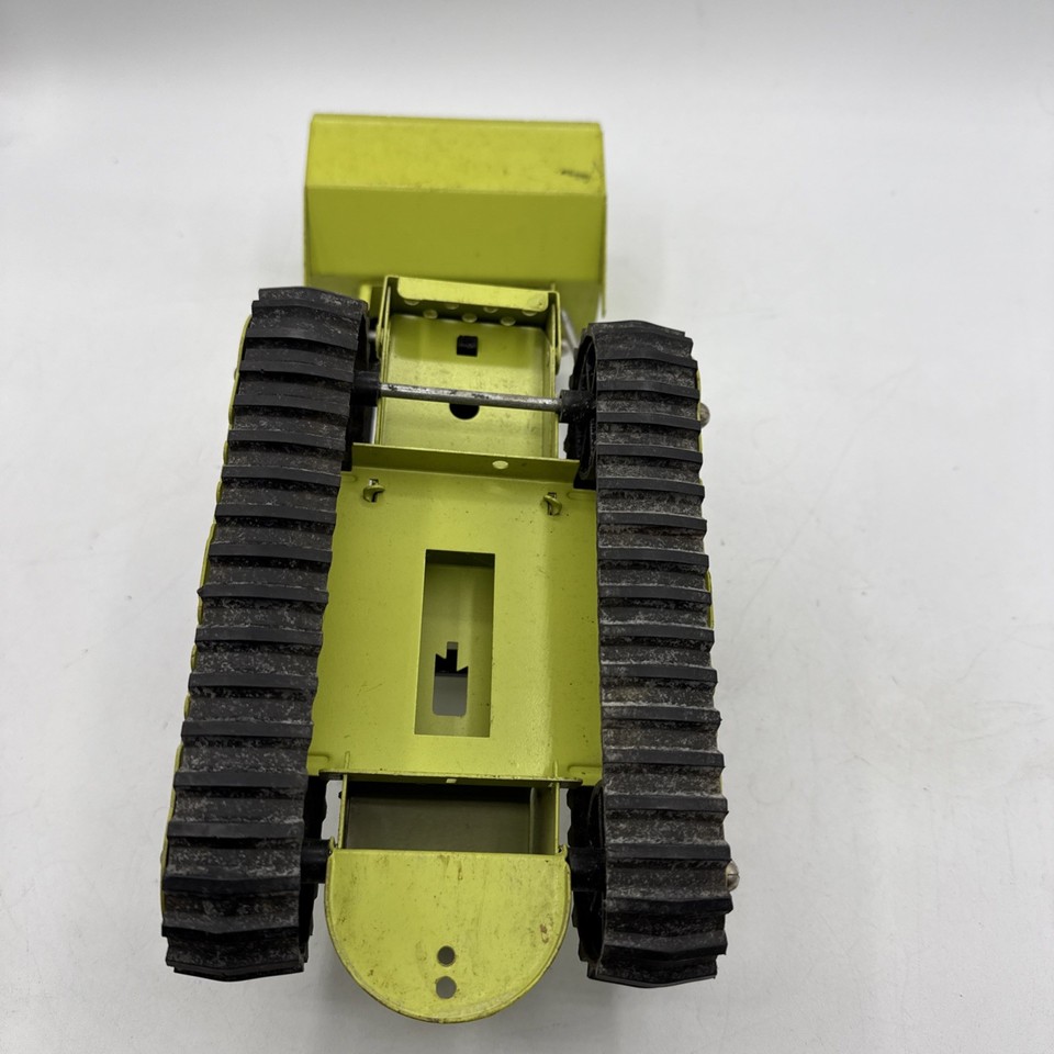 Tonka Pressed Steel Bulldozer Loader Lime Green Vintage 1970's | eBay