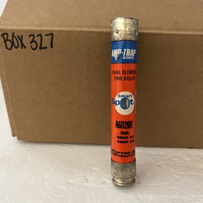 Ferraz Shawmut A6D20R 20A 600V Smart Spot Fuse | eBay