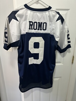 Tony Romo #9 Reebok Throwback Jersey Size 52 Authentic Dallas Cowboys ...