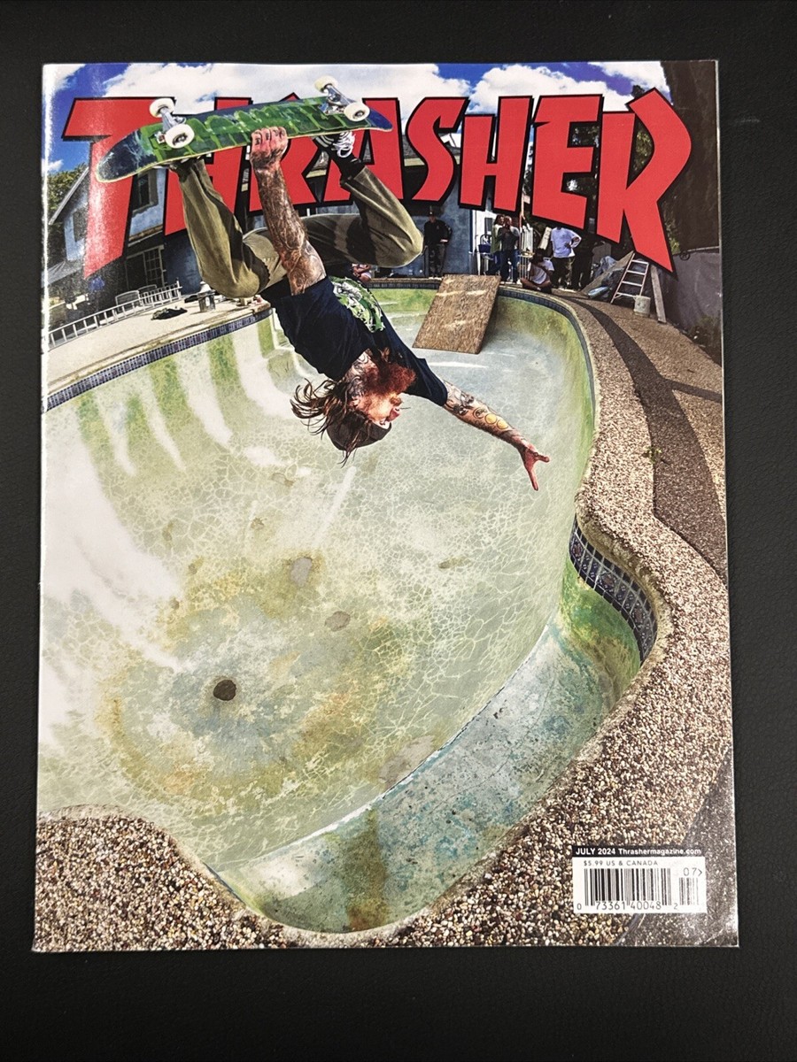 Thrasher Magazine Cover 2024 Product Spotlight Thrasher Magazine
