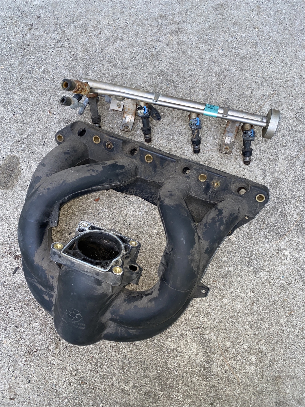 99+00+Pontiac+Sunfire+Chevy+1999+2000+Cavalier+2.2+4cy+Intake+Manifold+ ...