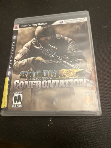 SOCOM U.S. Navy Seals Confrontation PS3 CIB | eBay