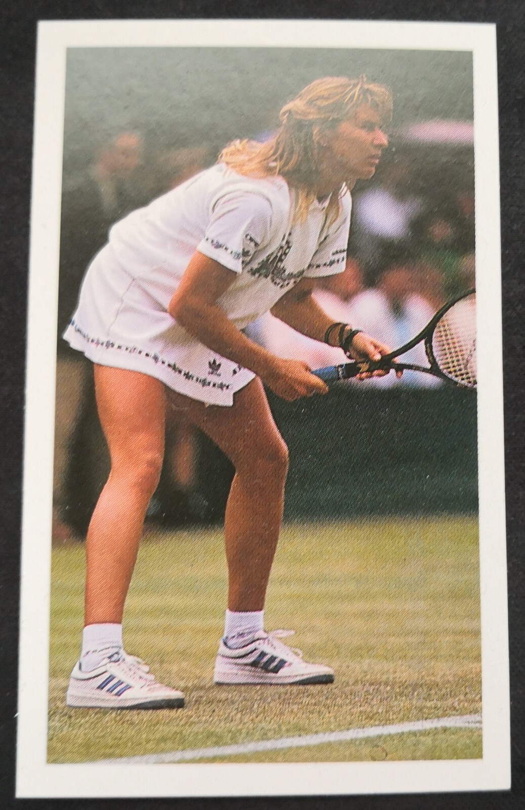 Steffi Graf Tennis trading card - BBC Junior Question of Sport Board ...