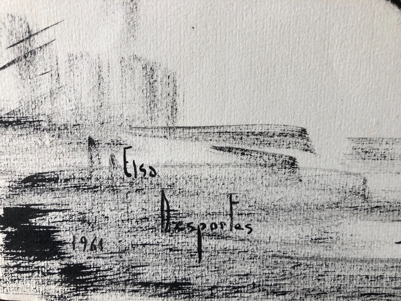 Magpie Ink Signed Elsa Desportes Painter Animalier~1961 Bird | eBay