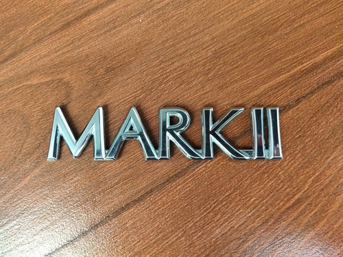 MARKII Chrome 4.75" Emblem Logo Badge Fit TOYOTA MarkII Mk2 x1 pc | eBay