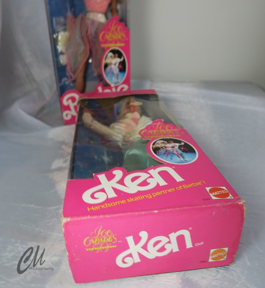 Mattel Vintage 1989 Duo Barbie & Ken Ice Capades 50th Anniversary NRFB-NIB 35yr | eBay