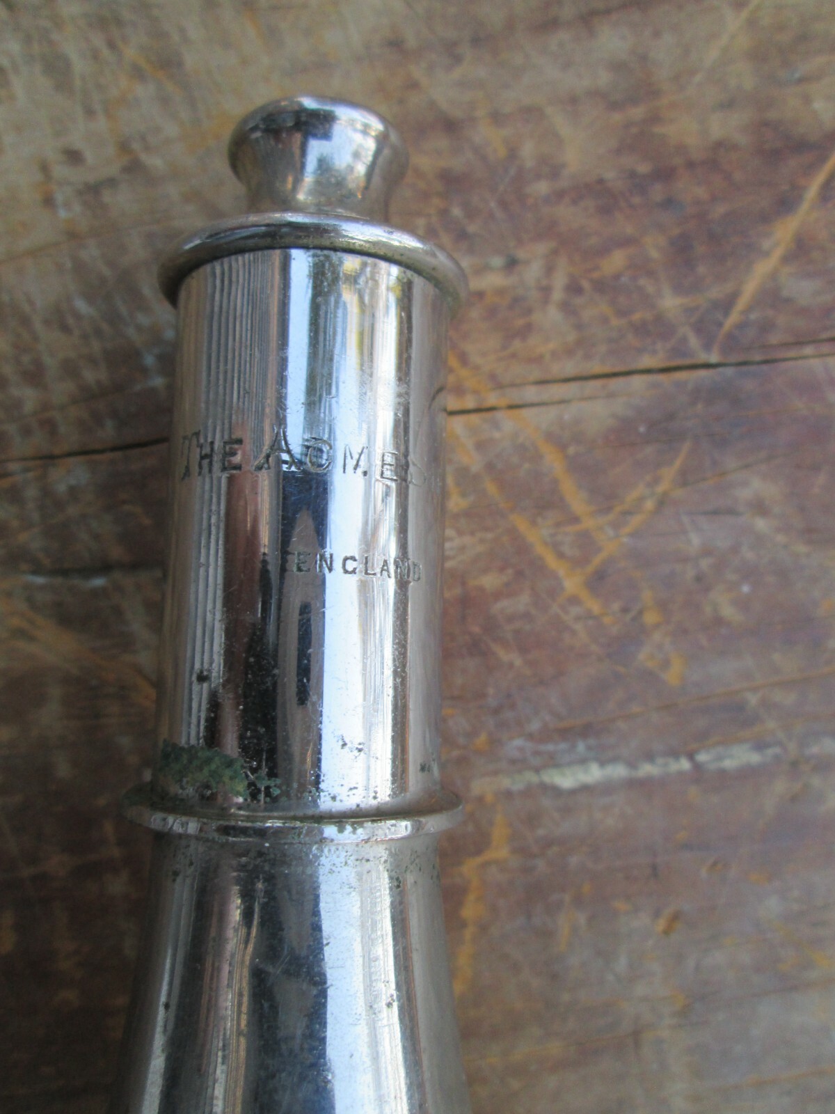 Antique "THE ACME SIREN" WHISTLE/ HORN Made in England RARE! | eBay