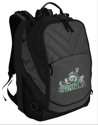 Michigan State Backpack MSU Peace Frog Laptop Computer Backpack | eBay