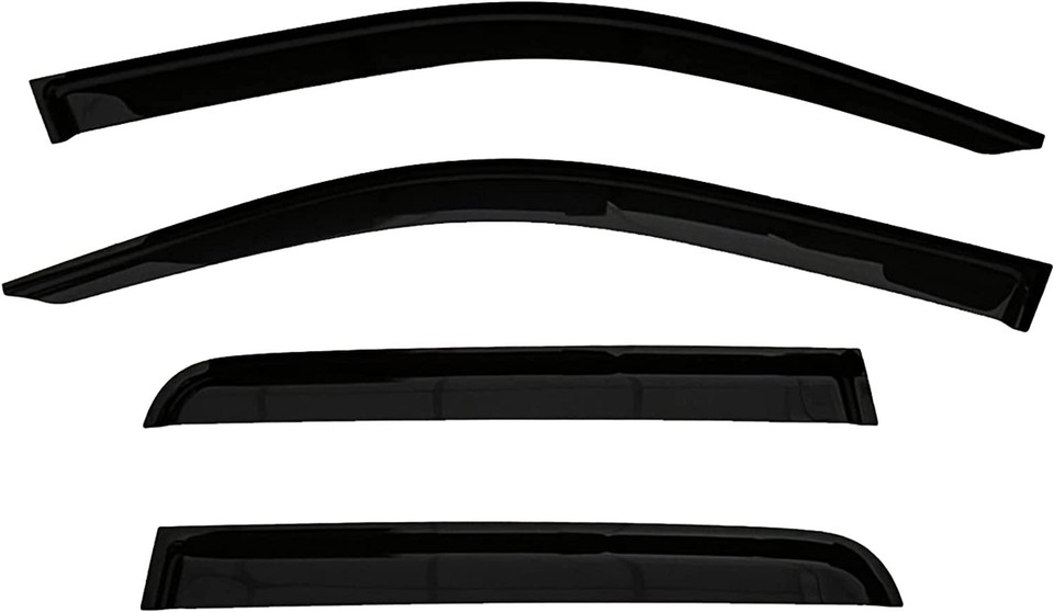 For Ford Maverick 2022-2026 Smoke Tinted Window Visors Deflectors Rain ...