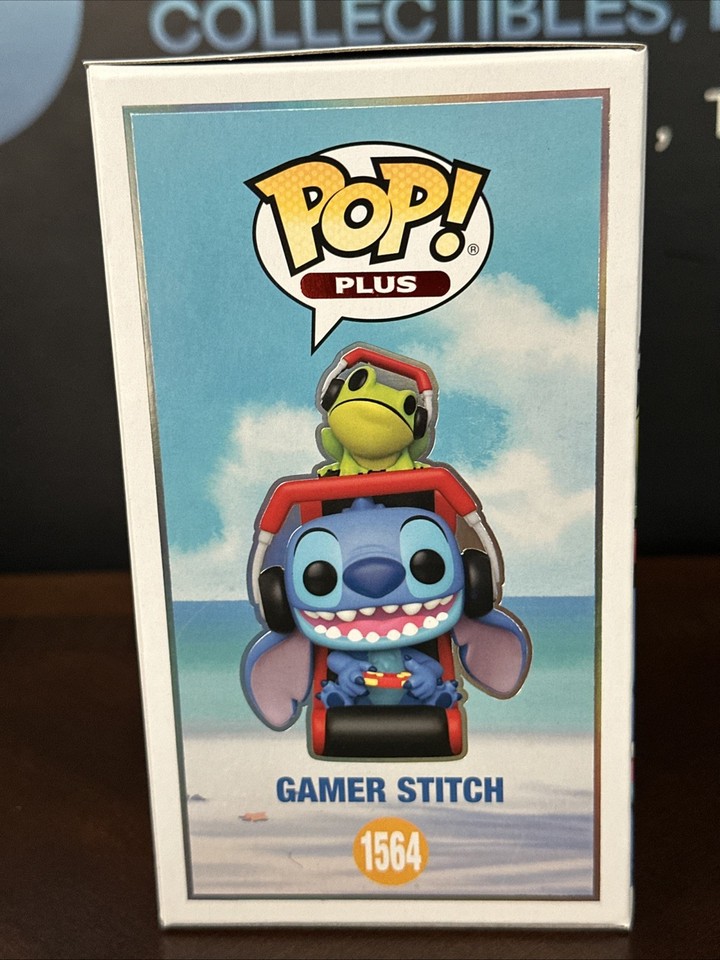 Funko Pop! Plus: Disney - Gamer Stitch (Metallic) #1564 889698871204| eBay