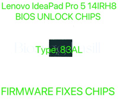 Lenovo IdeaPad Pro 5 14IRH8, ADMIN NO PASSWORD FIRMWARE BIOS CHIP Type ...