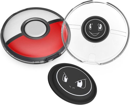 Pokémon GO Plus Case, Button Pad, 4 Pieces PCMaterial Transparent Hard ...