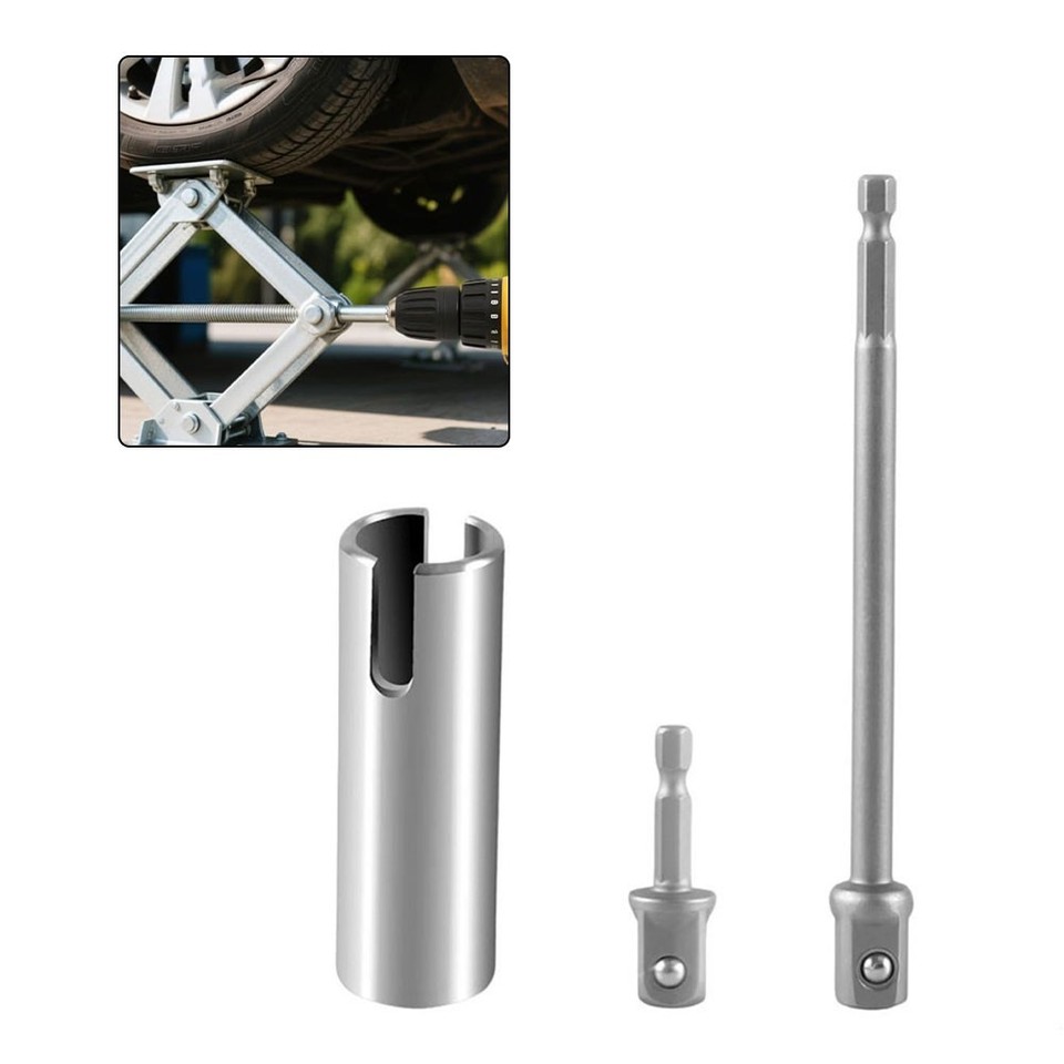 3PCS T Slot Drill Bit Adapter Set for Trailer RV Popup Camper Scissor ...